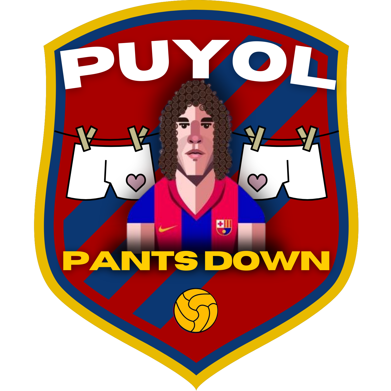 The Soccer Dome | Puyol Pants Down